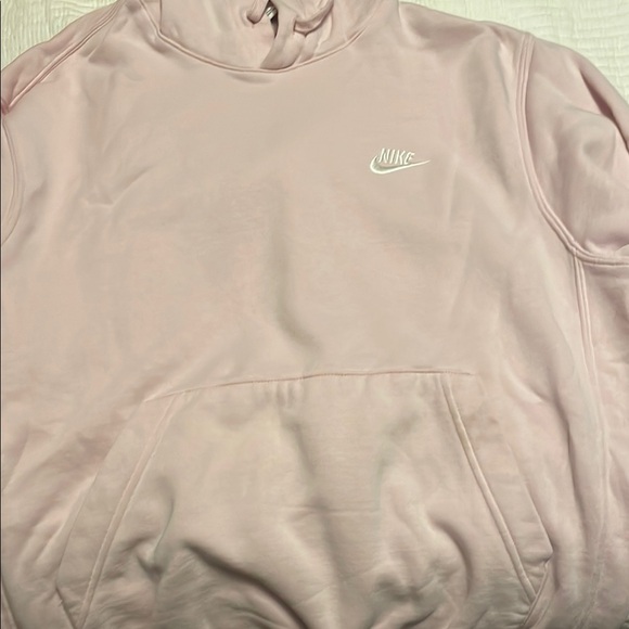 Nike | Tops | Nike Light Pink Pullover Hoodie | Poshmark